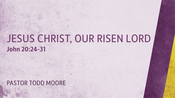 Jesus Christ, Our Risen Lord - Logos Sermons