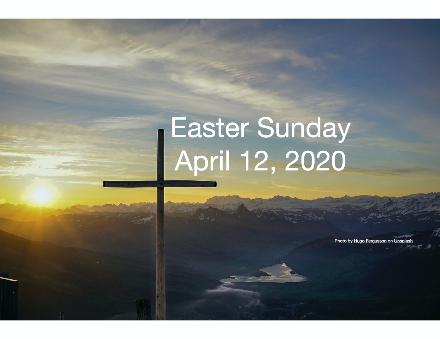 Easter Sunday April 12, 2020 - Logos Sermons
