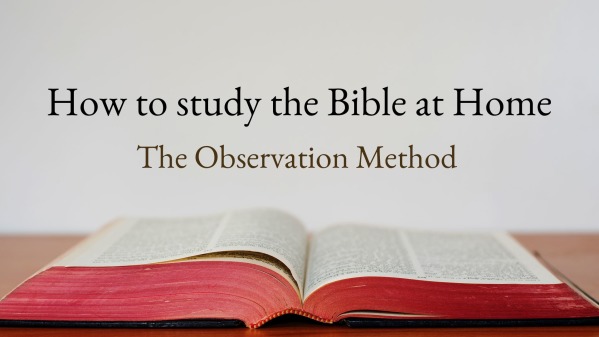 Home Bible Study - Logos Sermons