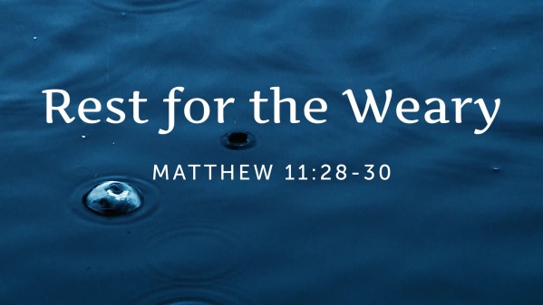 Rest for the Weary - Logos Sermons