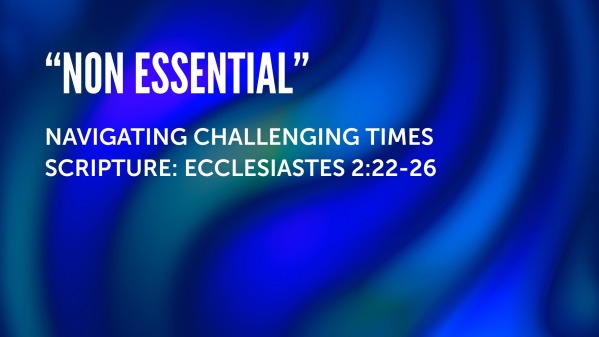Non Essential - Logos Sermons