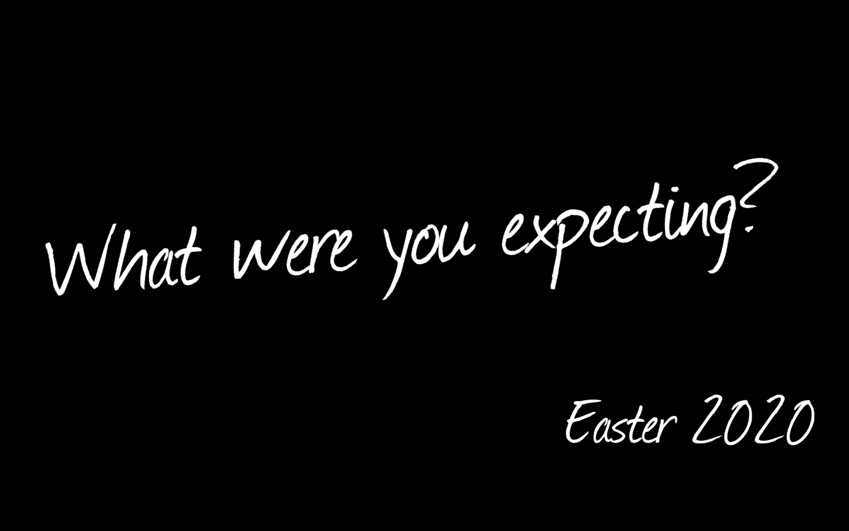What Were You Expecting? - Logos Sermons