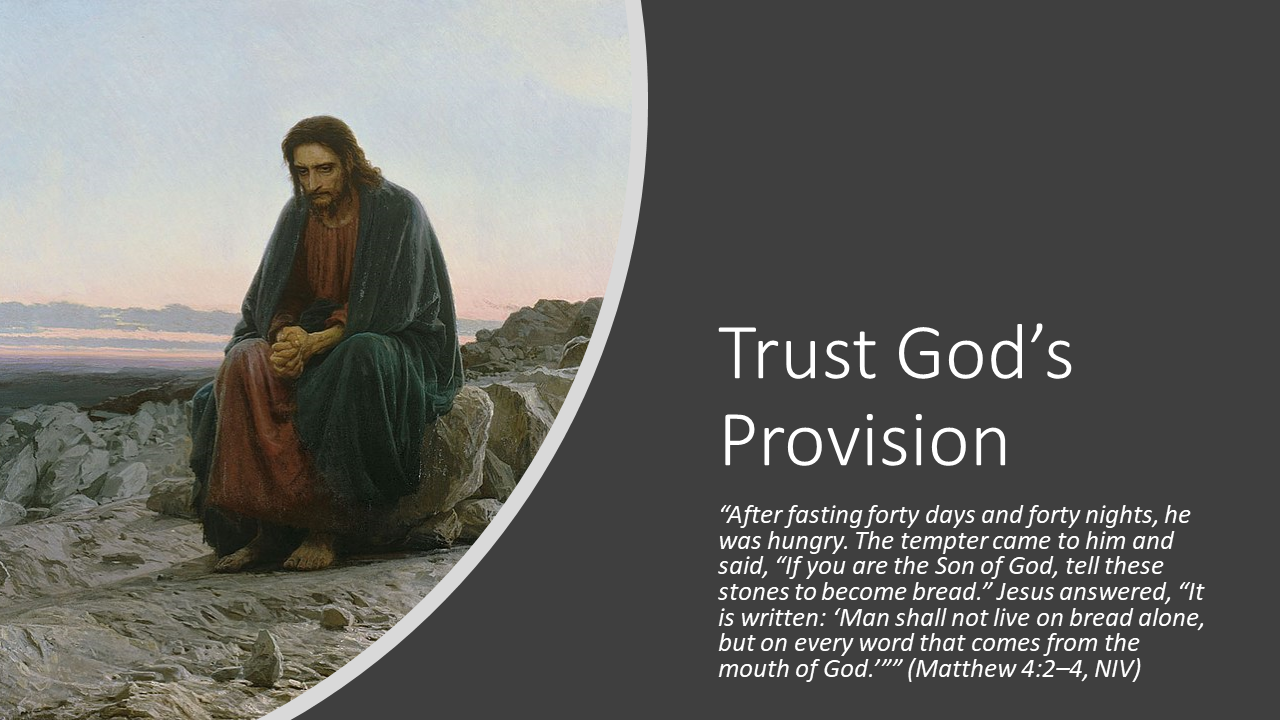 Trust God's Provision - Logos Sermons