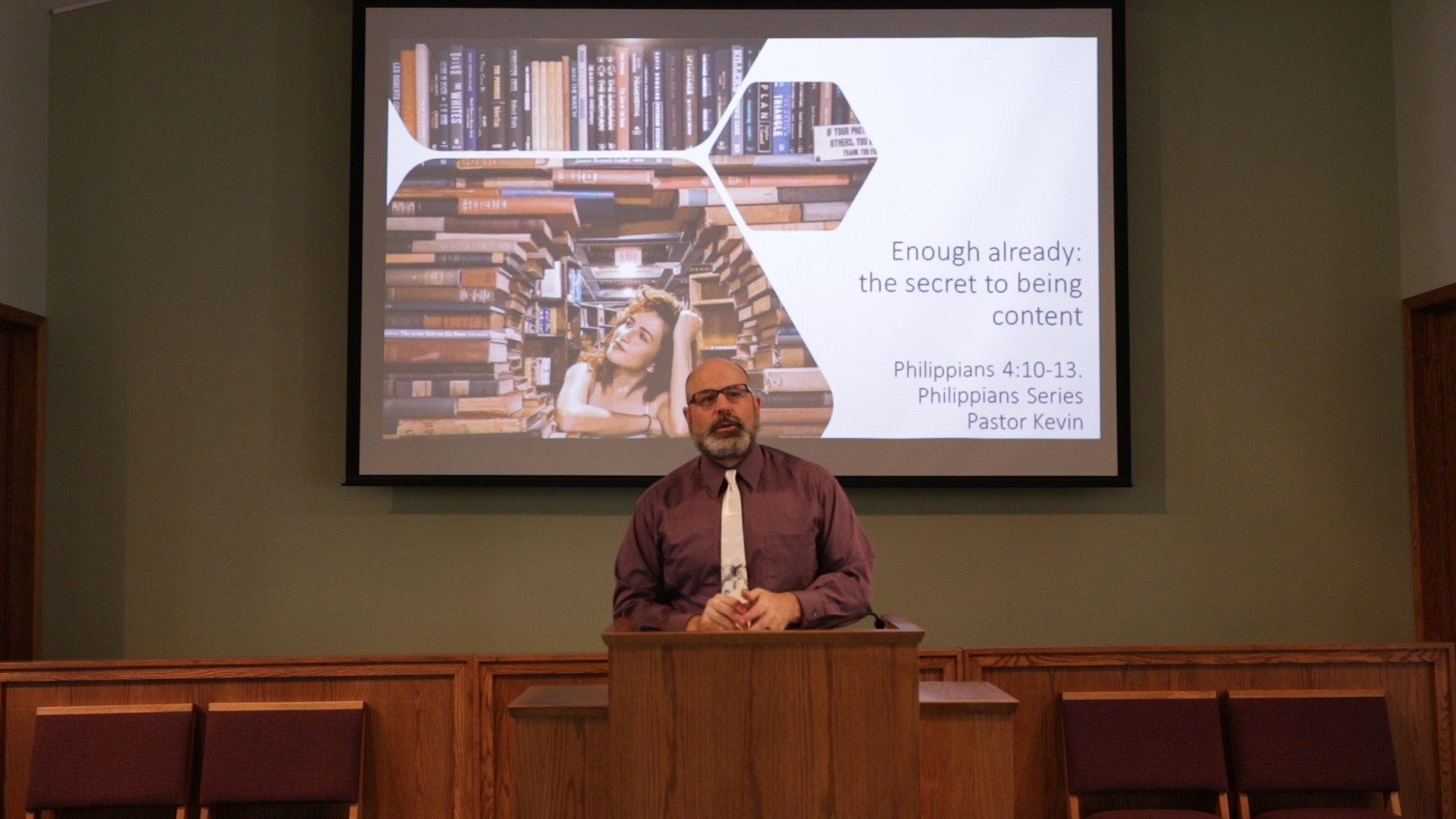 The Secret To Being Content - Phil. 4:10-13 - Logos Sermons