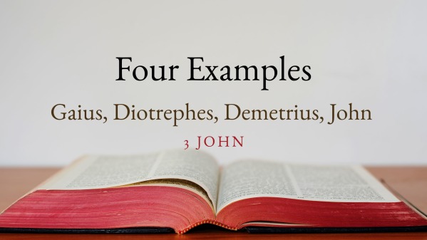 Four Examples - Logos Sermons