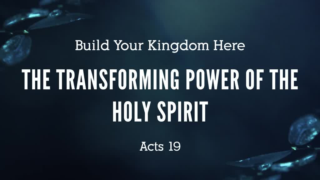 The Transforming Power of the Holy Spirit - Logos Sermons