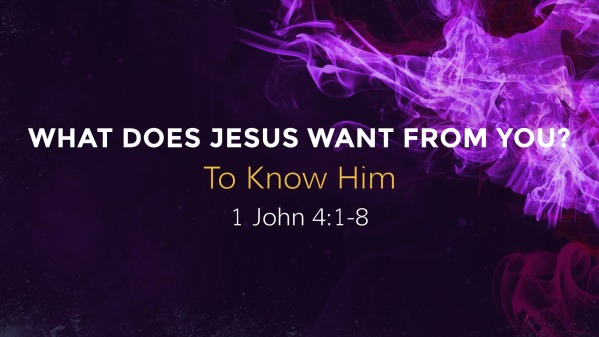 To Know Him - Logos Sermons