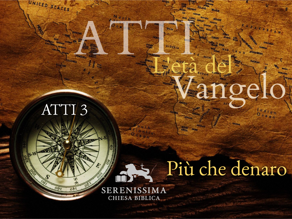 Più che denaro - Logos Sermons