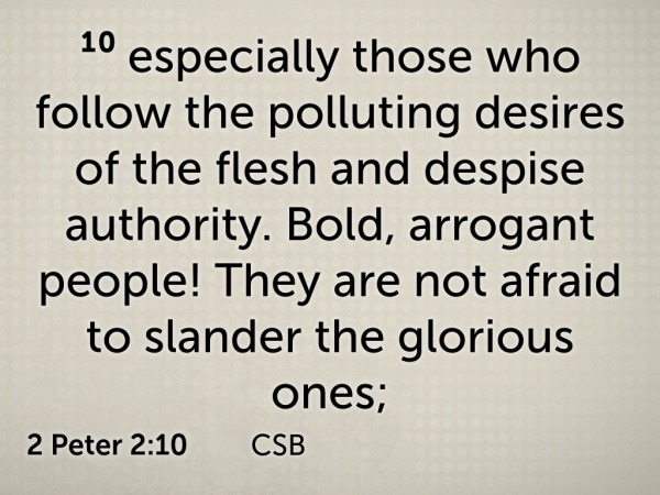 2 Peter 2:10-16 - Logos Sermons