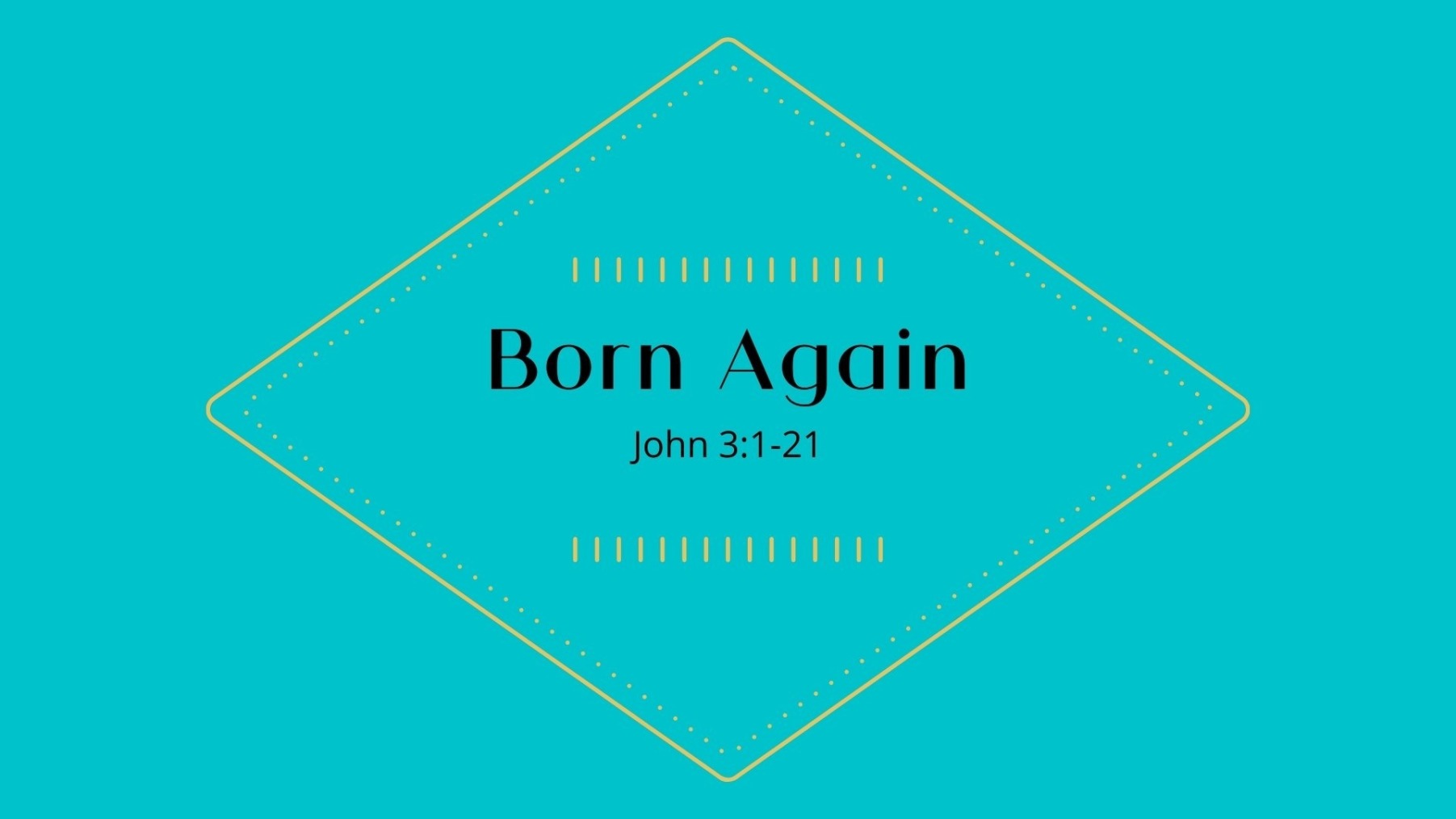 20 Born Again (05-17-20) - Logos Sermons