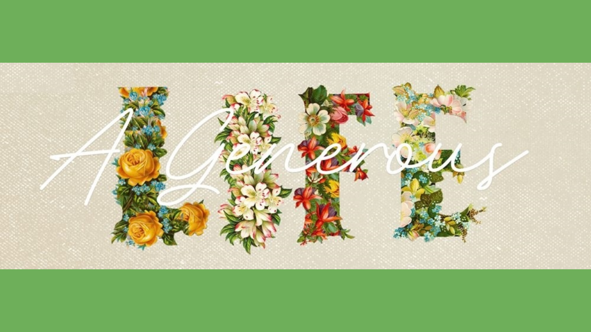 A Generous Life - Logos Sermons