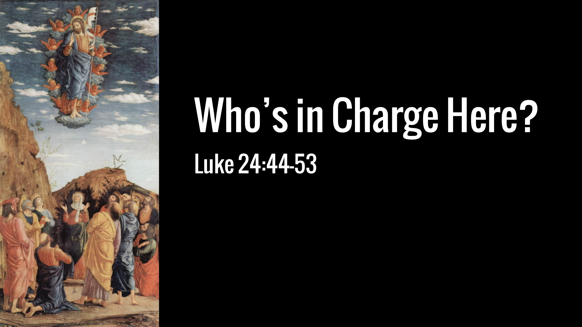 Who's in Charge Here? - Logos Sermons