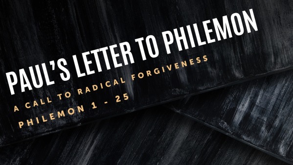 Paul's Letter to Philemon - Logos Sermons