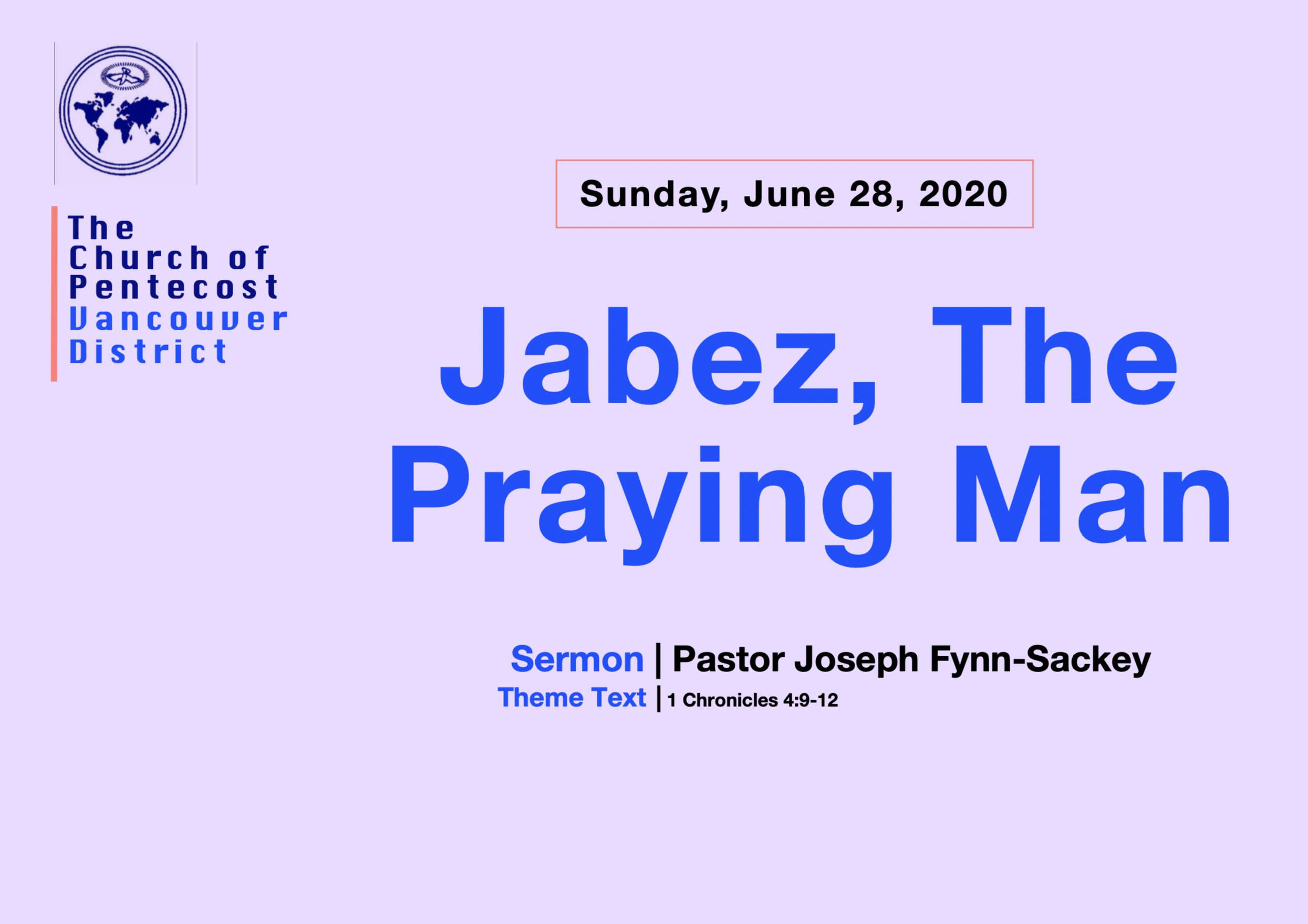 Jabez, The Praying Man - Logos Sermons