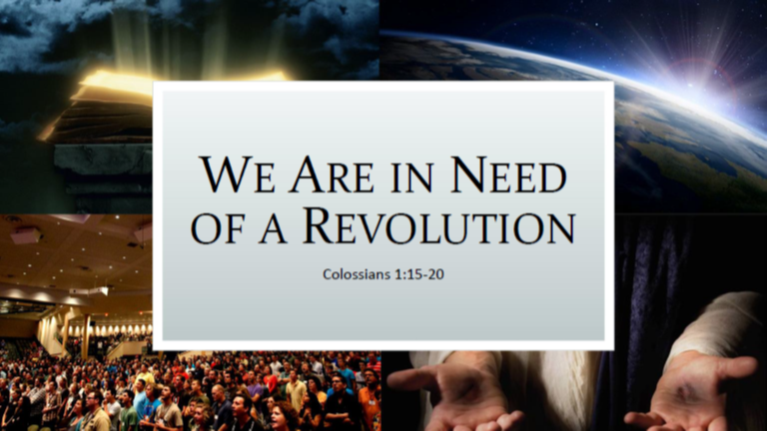 We Are in Need of a Revolution - Logos Sermons