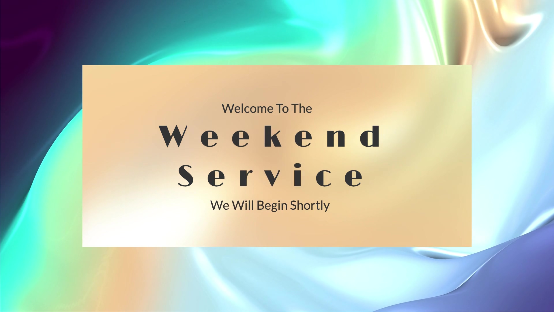 Weekend Service May 24 - Logos Sermons