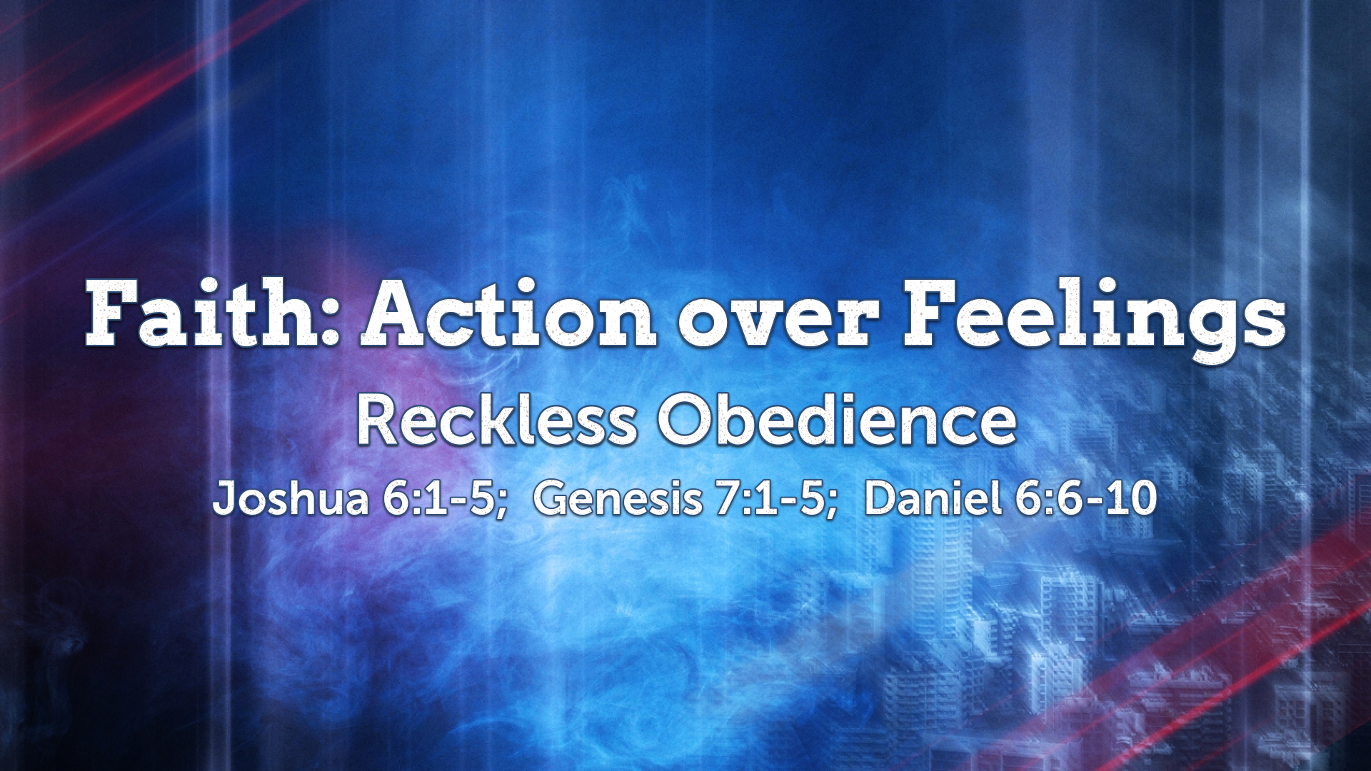 Reckless Obedience - Logos Sermons