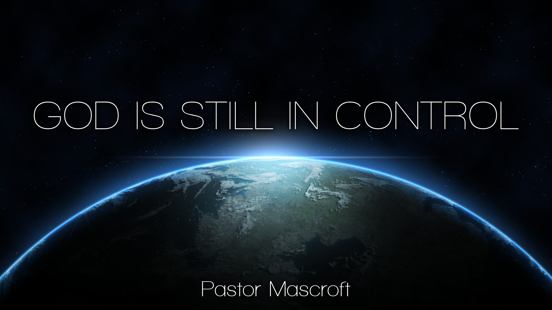 God is still in control - Logos Sermons