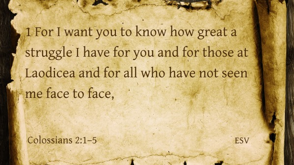 A Great Struggle - Logos Sermons