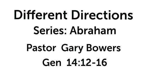 Different Directions - Logos Sermons