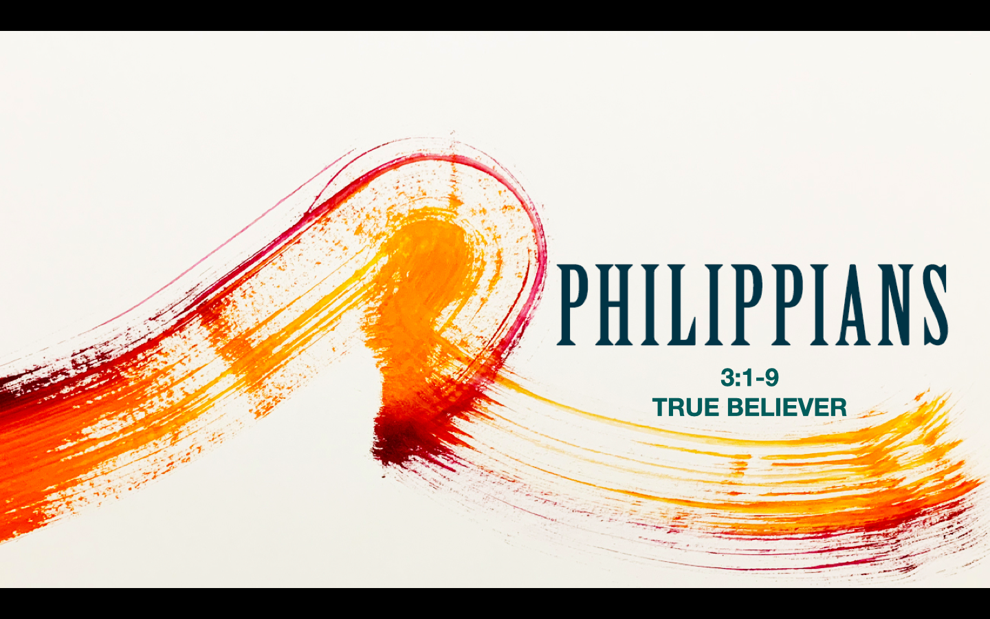 Philippians 3:1-9 TRUE BELIEVER - Logos Sermons