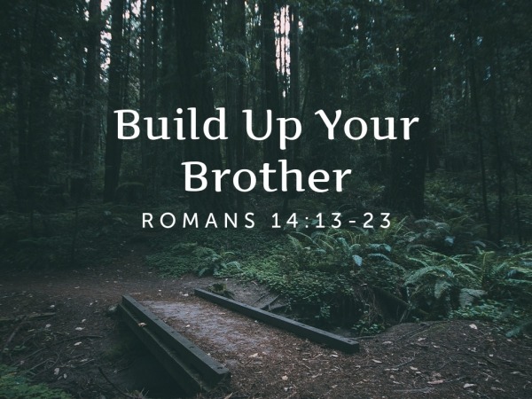 Build Up Your Brother - Logos Sermons