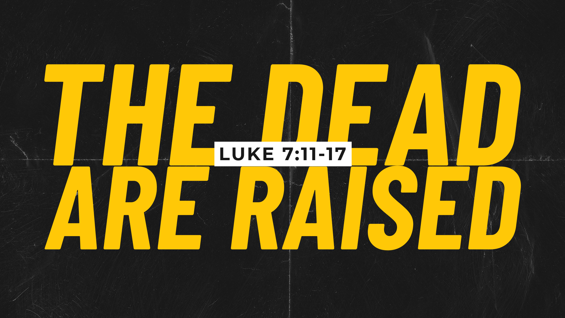 The Dead Are Raised - Logos Sermons