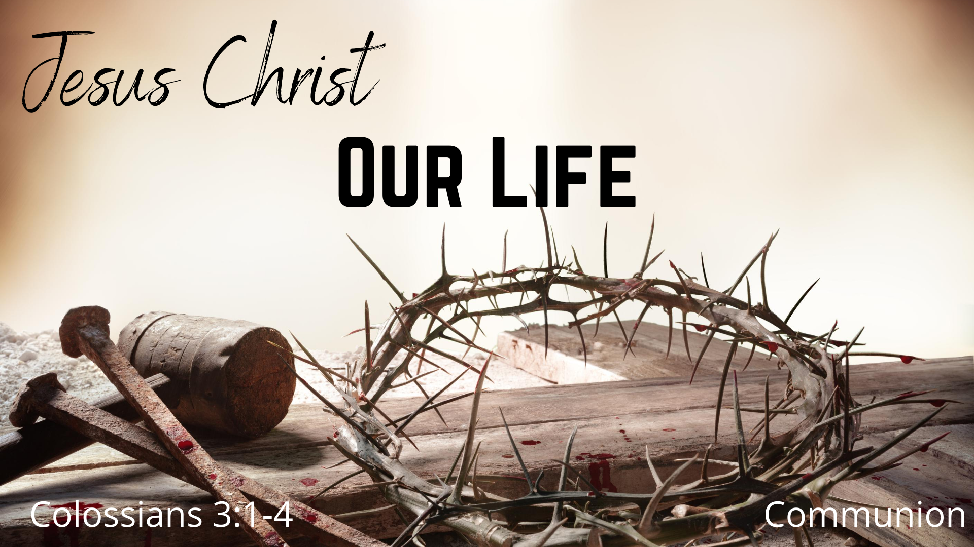 Jesus Christ Our Life - Logos Sermons