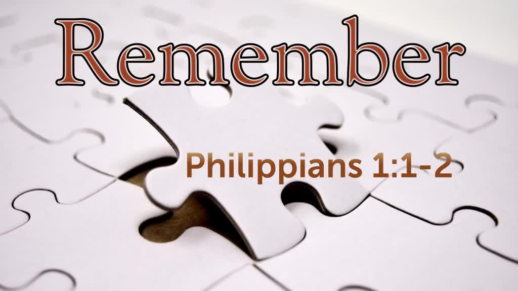 Remember - Logos Sermons