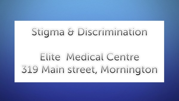 Mental Health Stigma & Discrimination - Logos Sermons