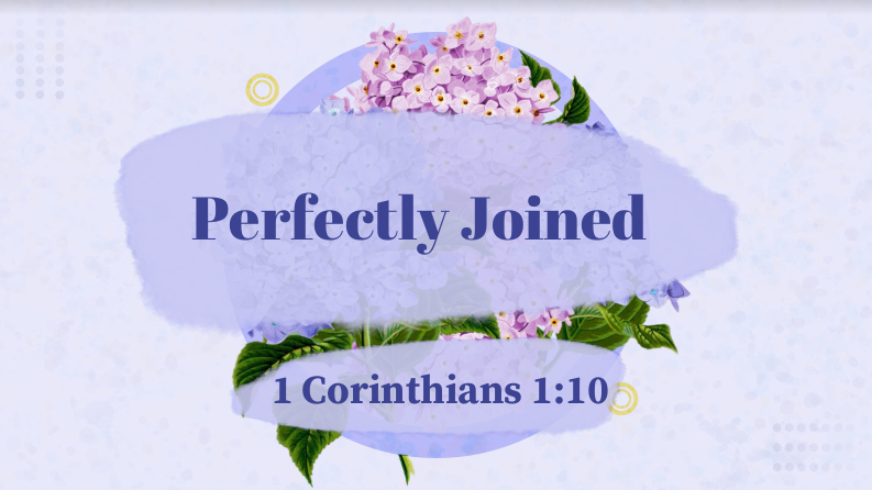 Perfectly Joined - Logos Sermons