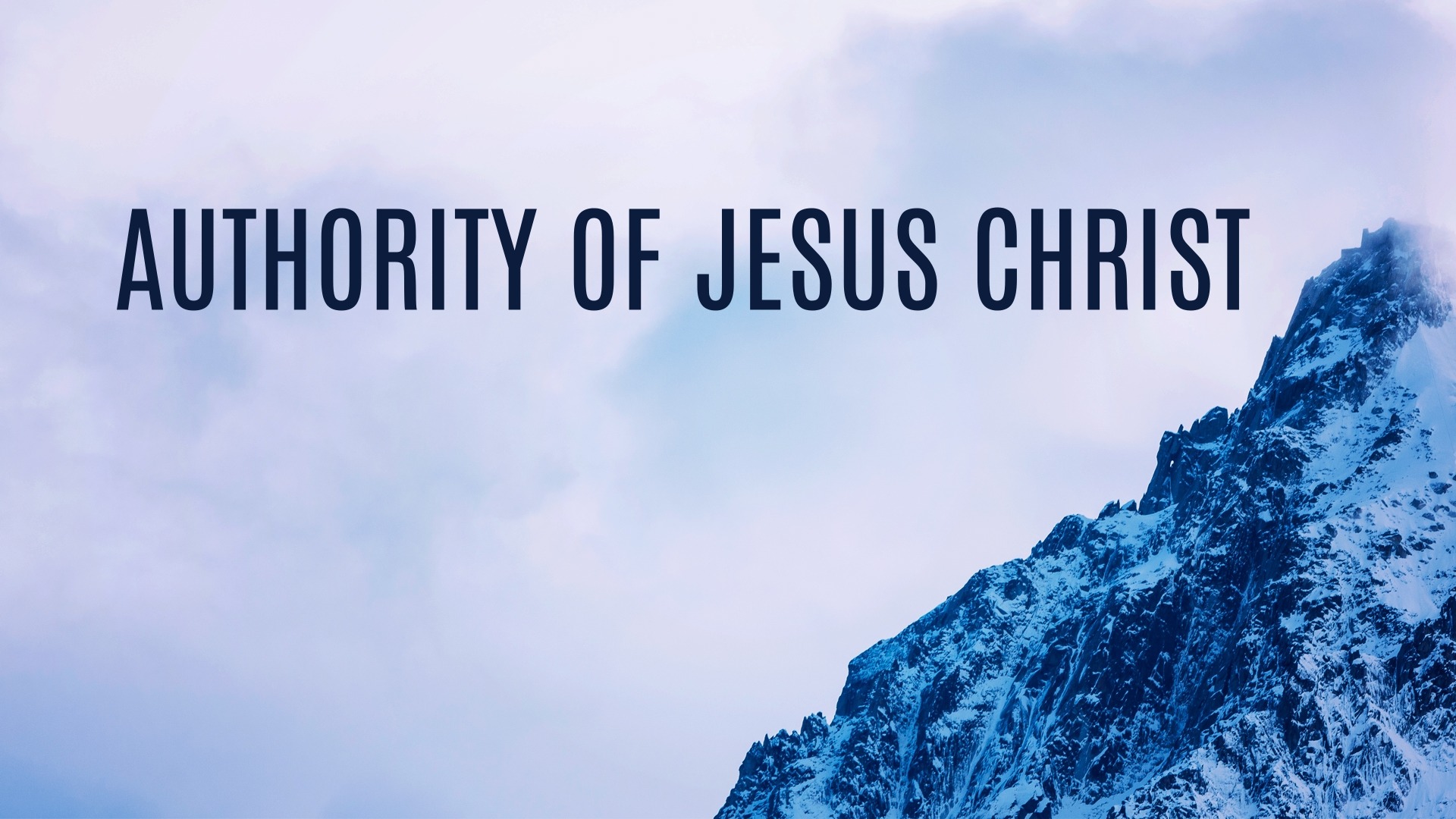 Authority Of Jesus Christ Faithlife Sermons