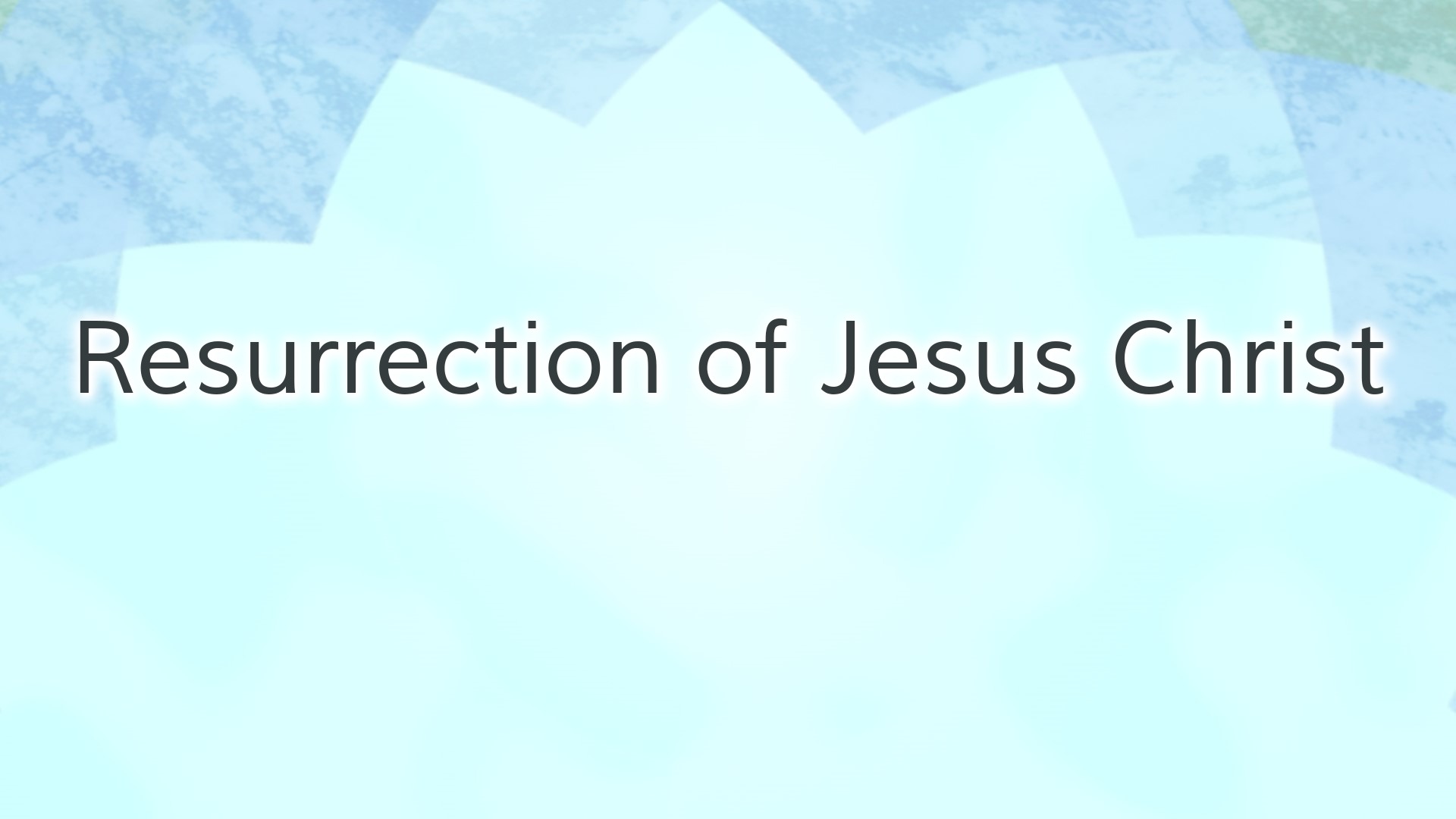 Resurrection of Jesus Christ - Logos Sermons