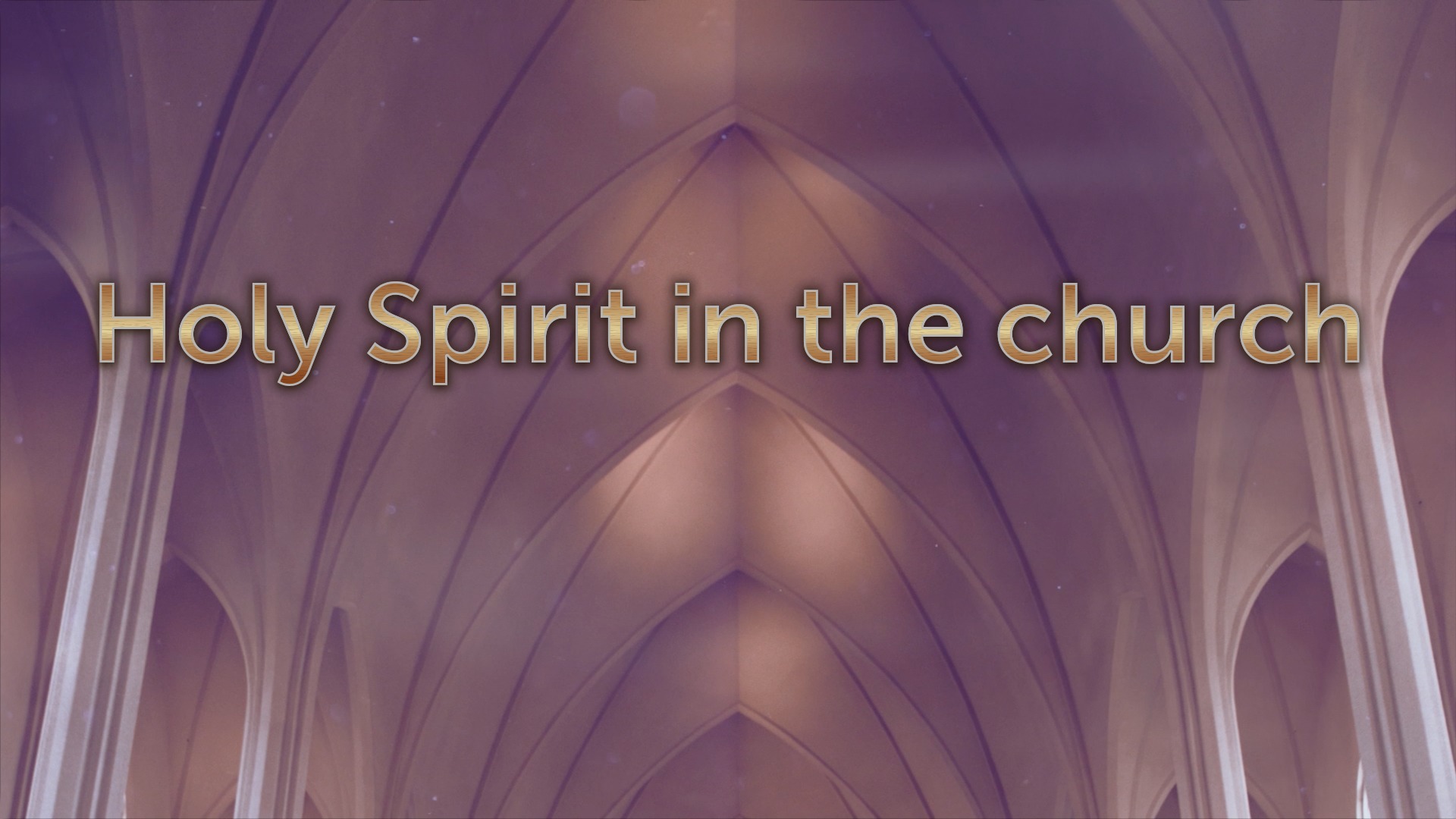Holy Spirit in the church - Logos Sermons