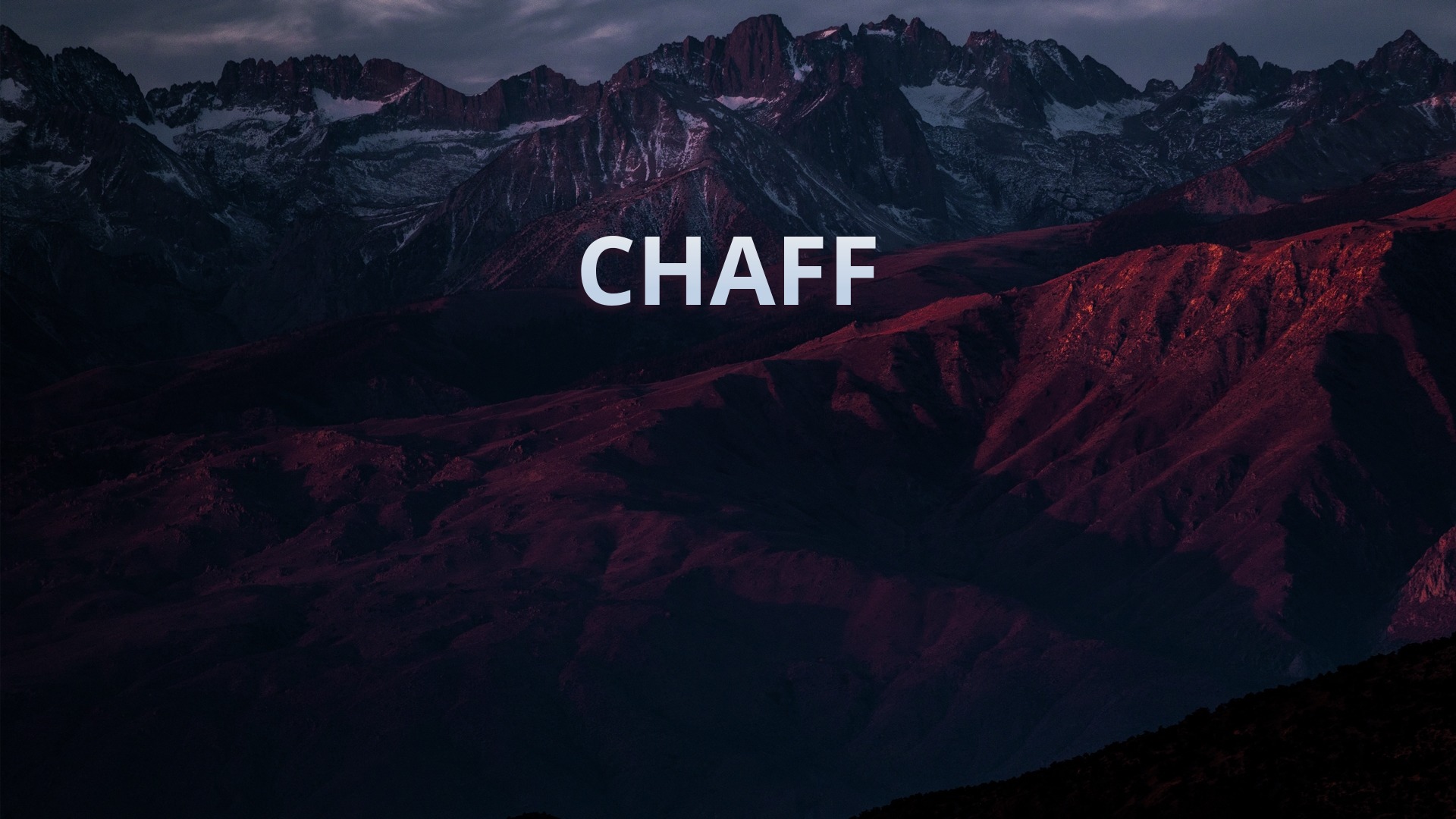 Chaff - Logos Sermons