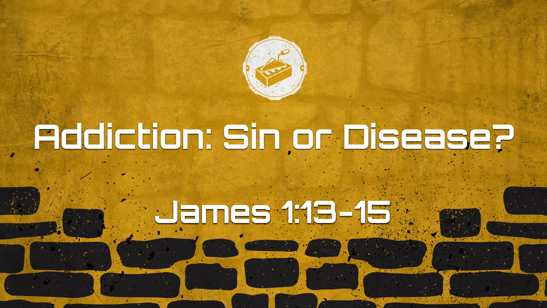 Addiction: Sin or Disease? - Logos Sermons