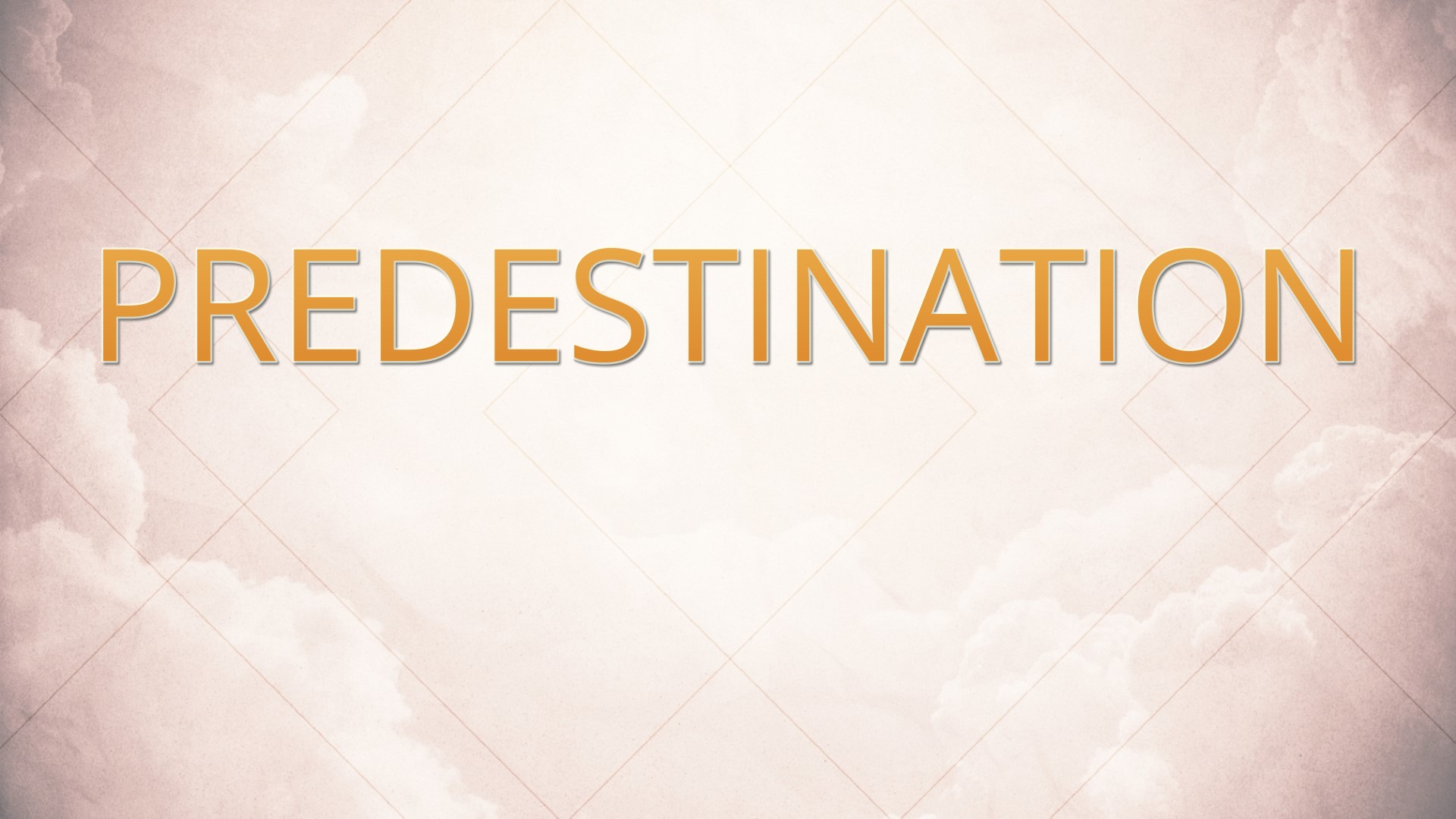 Predestination - Logos Sermons