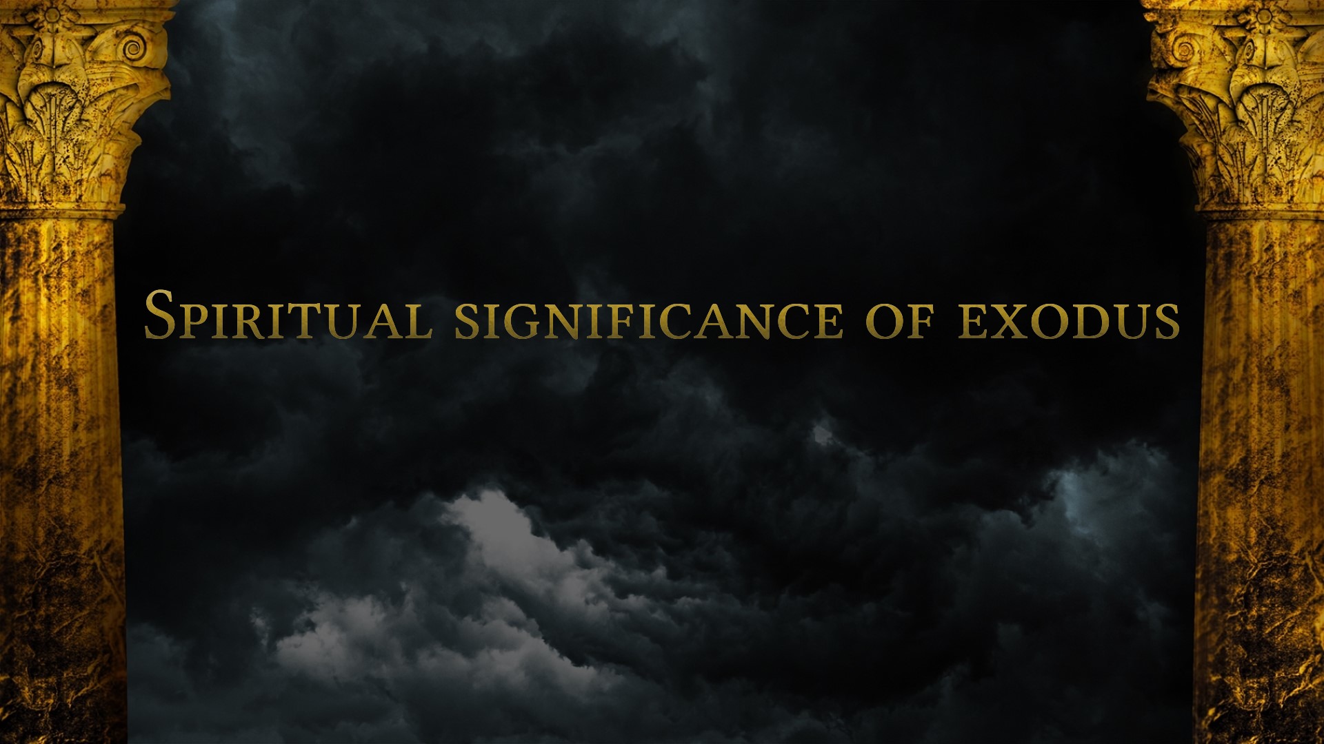 Spiritual significance of exodus - Logos Sermons