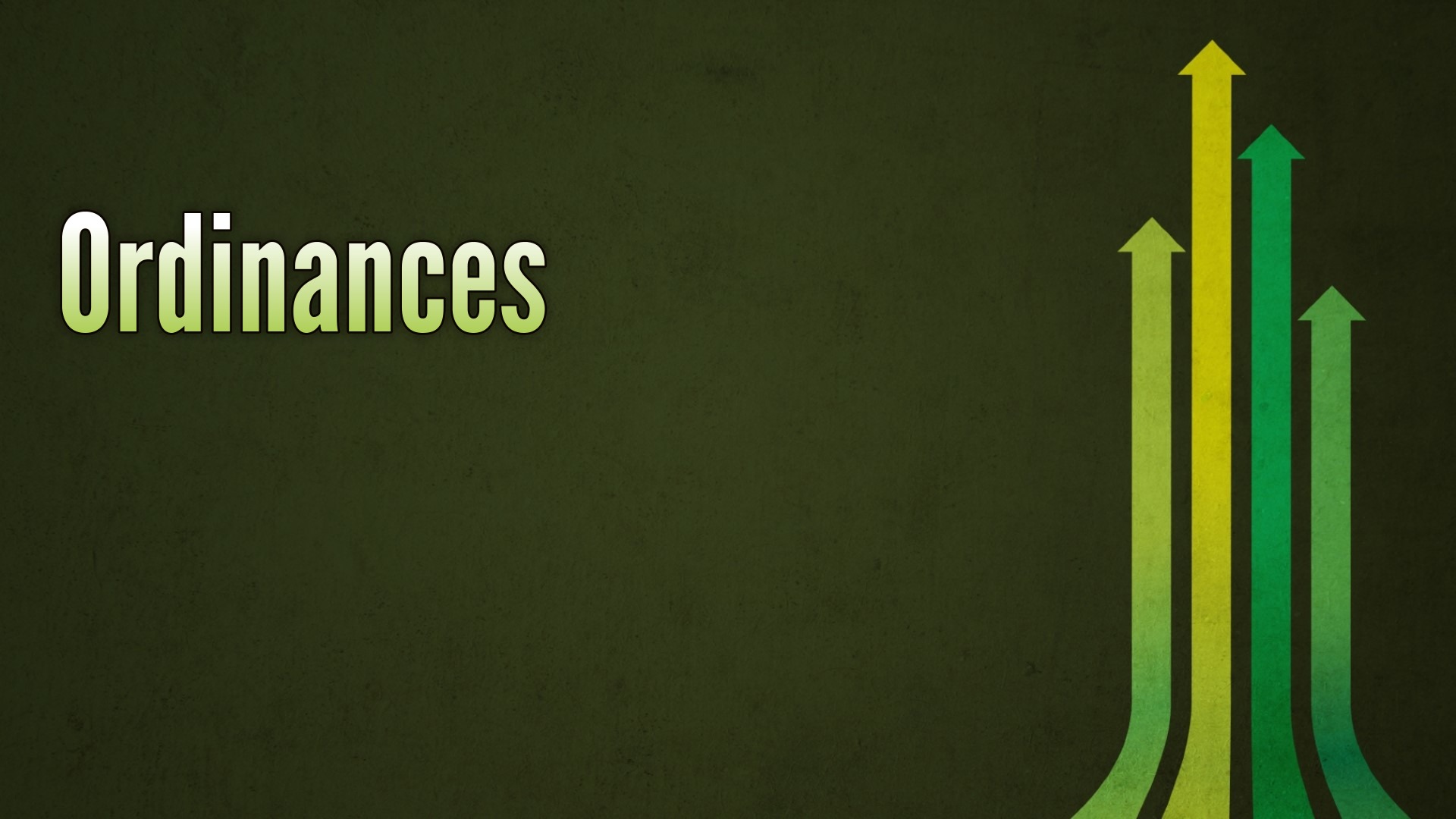 Ordinances - Logos Sermons
