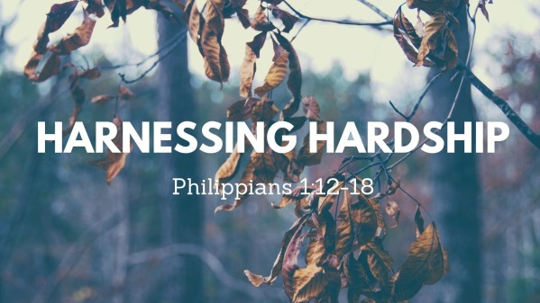 6 Sep 20 - Harnessing Hardship - Logos Sermons