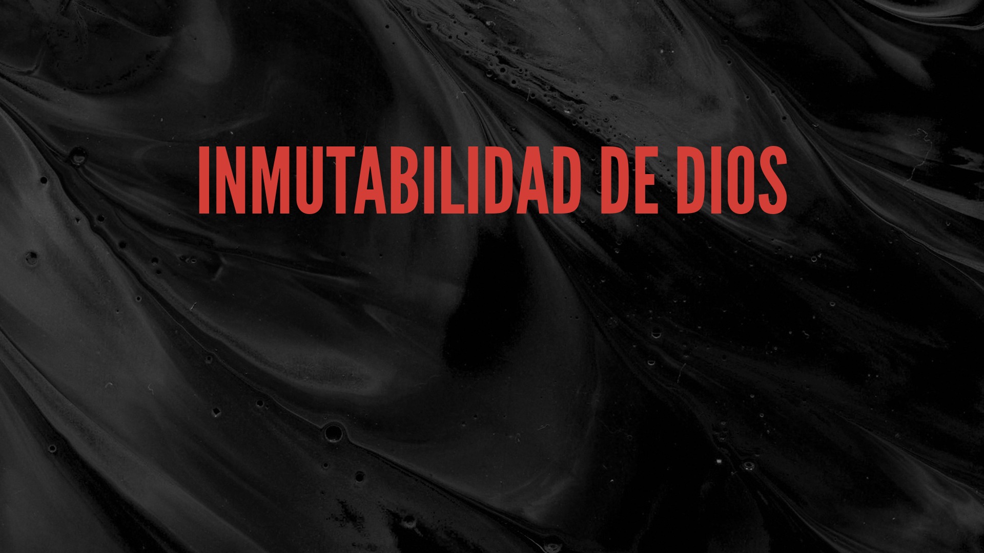 Inmutabilidad de Dios - Logos Sermons