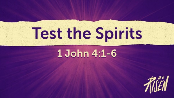 Test the Spirits - Logos Sermons