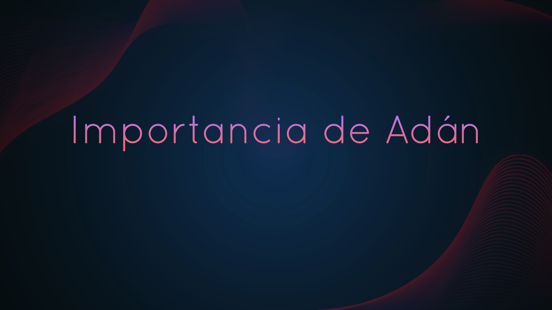 Importancia de Adán - Logos Sermons