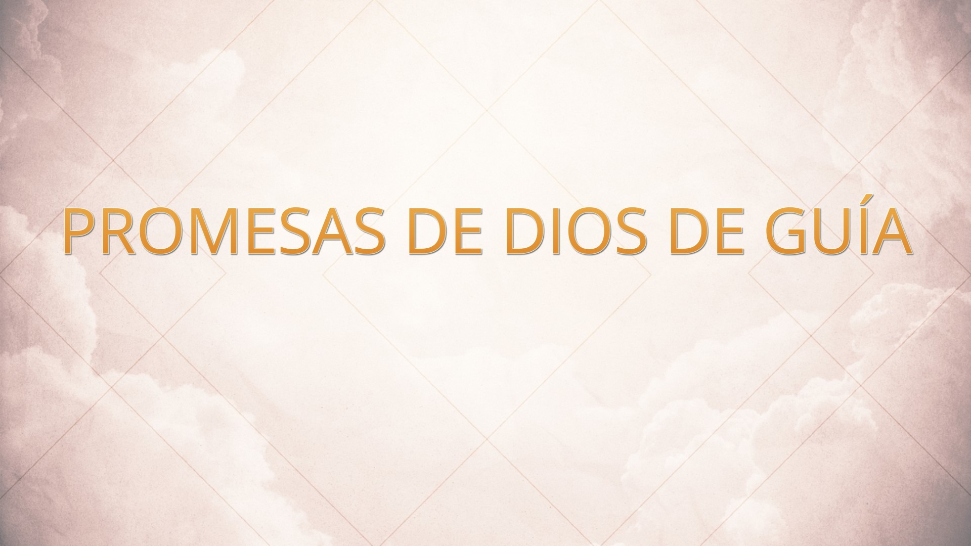 Promesas de Dios de guía - Logos Sermons