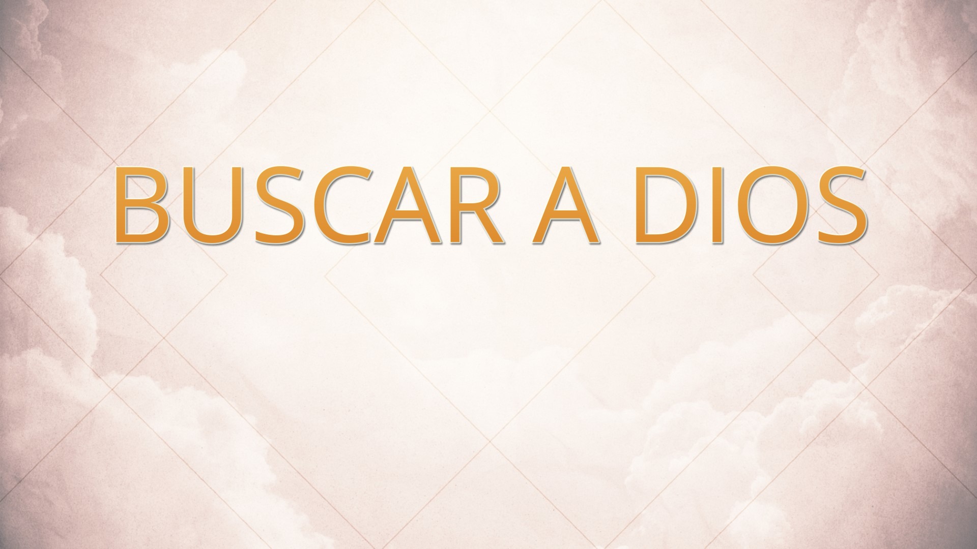 Buscar a Dios - Logos Sermons