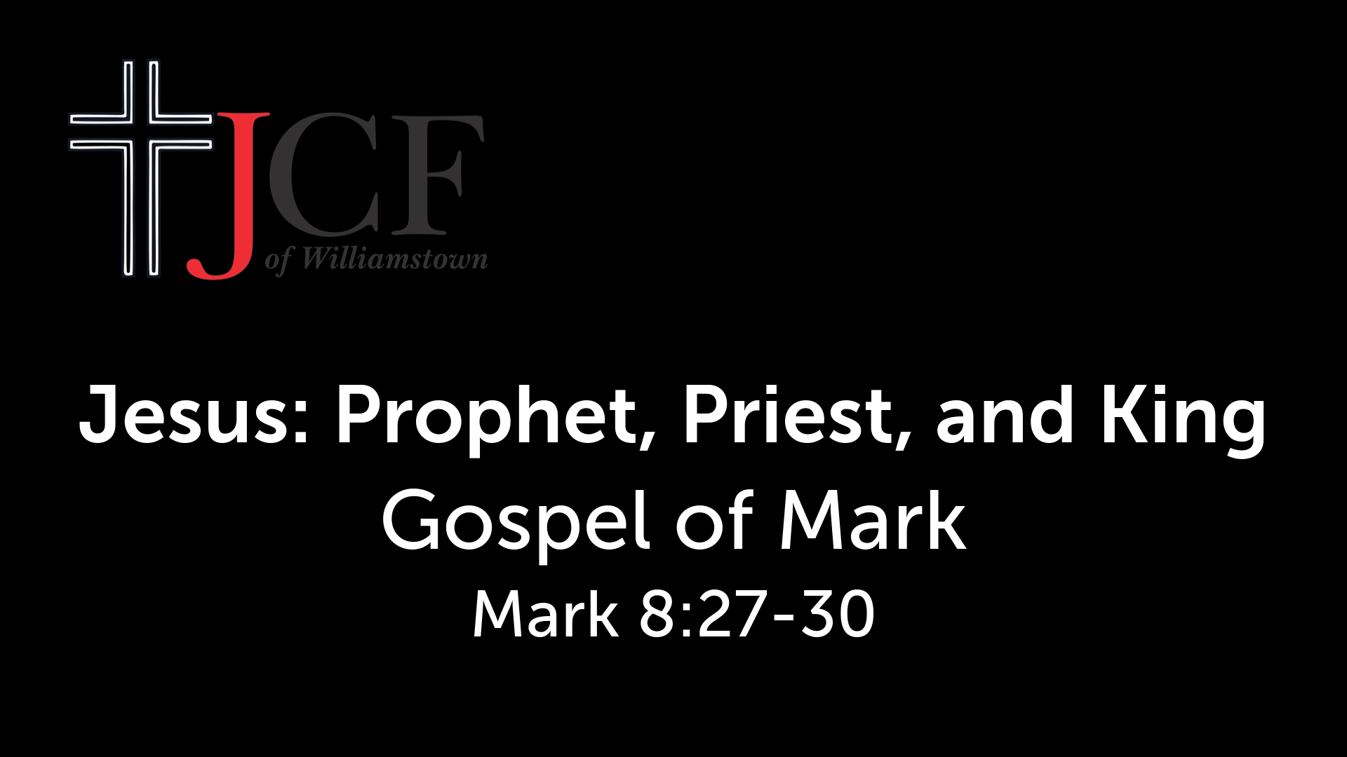Jesus: Prophet, Priest, and King - Logos Sermons Jesus: Prophet, Priest, and King - Logos Sermons