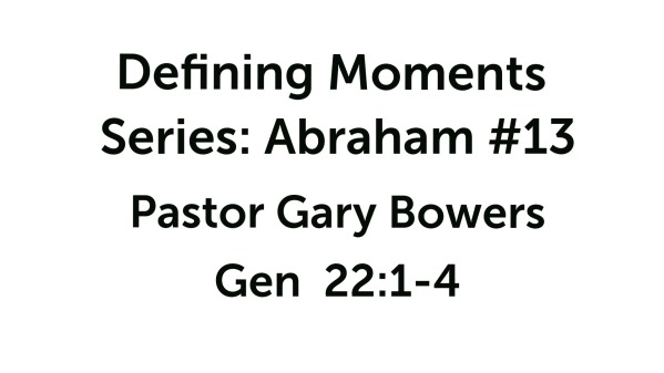 Defining Moments - Logos Sermons