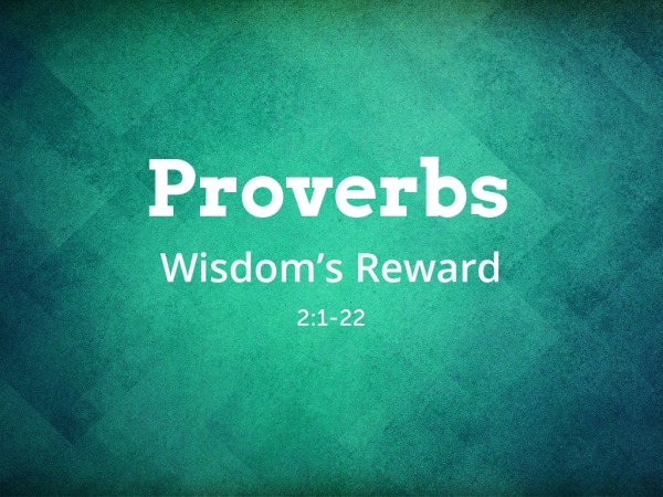 Proverbs (4) - Logos Sermons