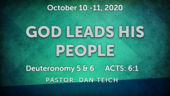 GOD LEADS HIS PEOPLE - Logos Sermons