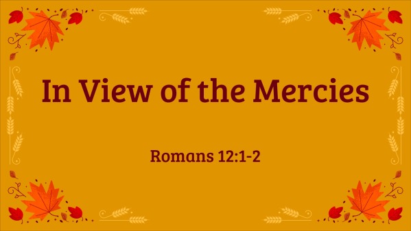 Morning Service - Logos Sermons